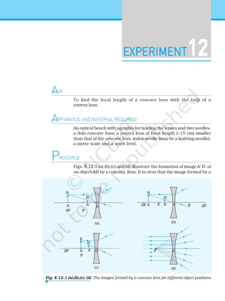 Section B Experiment 4 and 5 | PDF | Optics | Electromagnetism