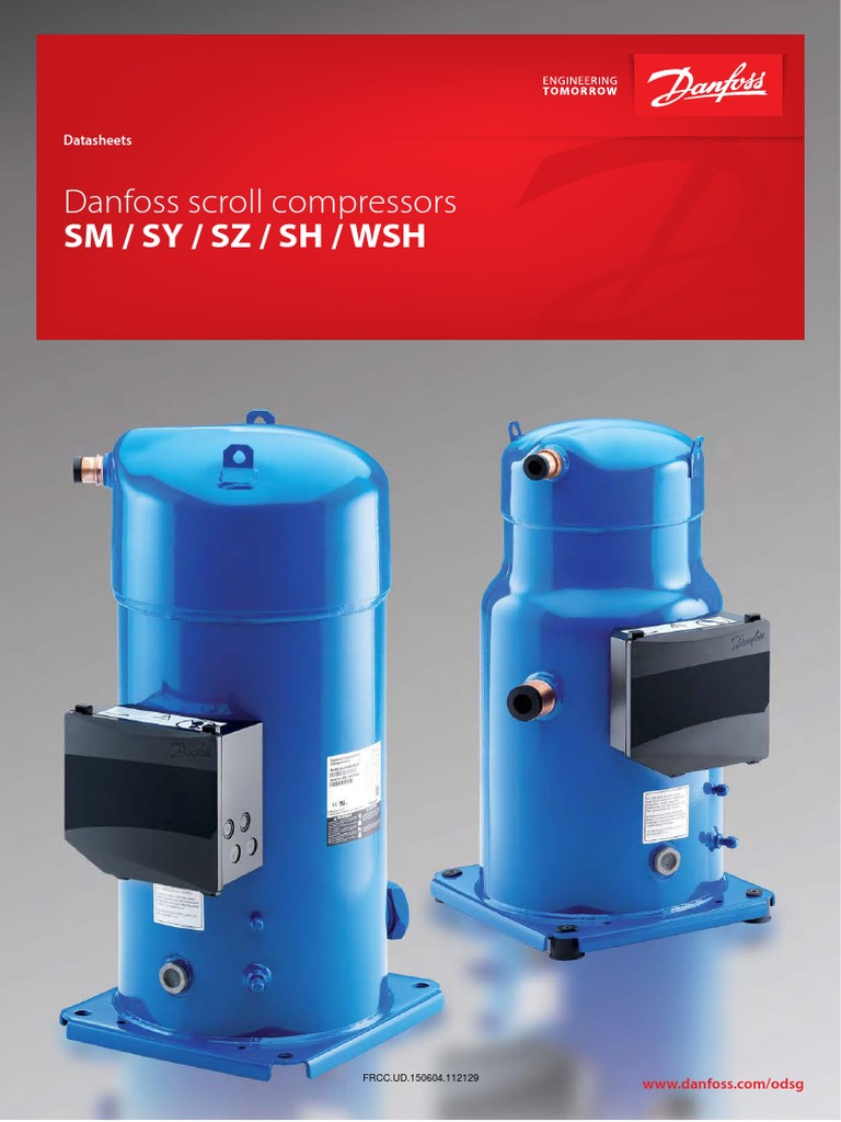Scroll Compressor Datasheets | PDF | Intellectual Works