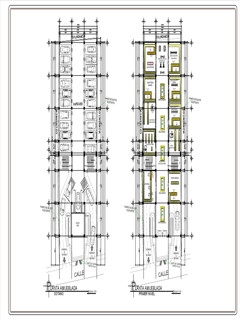 Plano Acotado, Planta de EDIFICIO SOLOMA | PDF