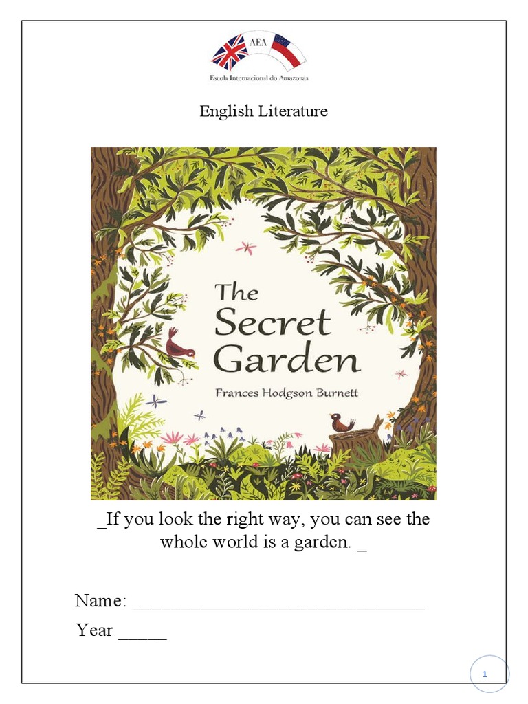 The Secret Garden Study Guide | PDF | The Secret Garden