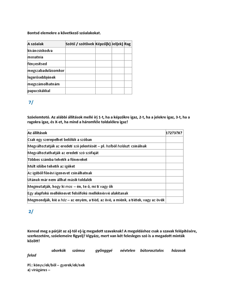 Nyelvtancucc | PDF