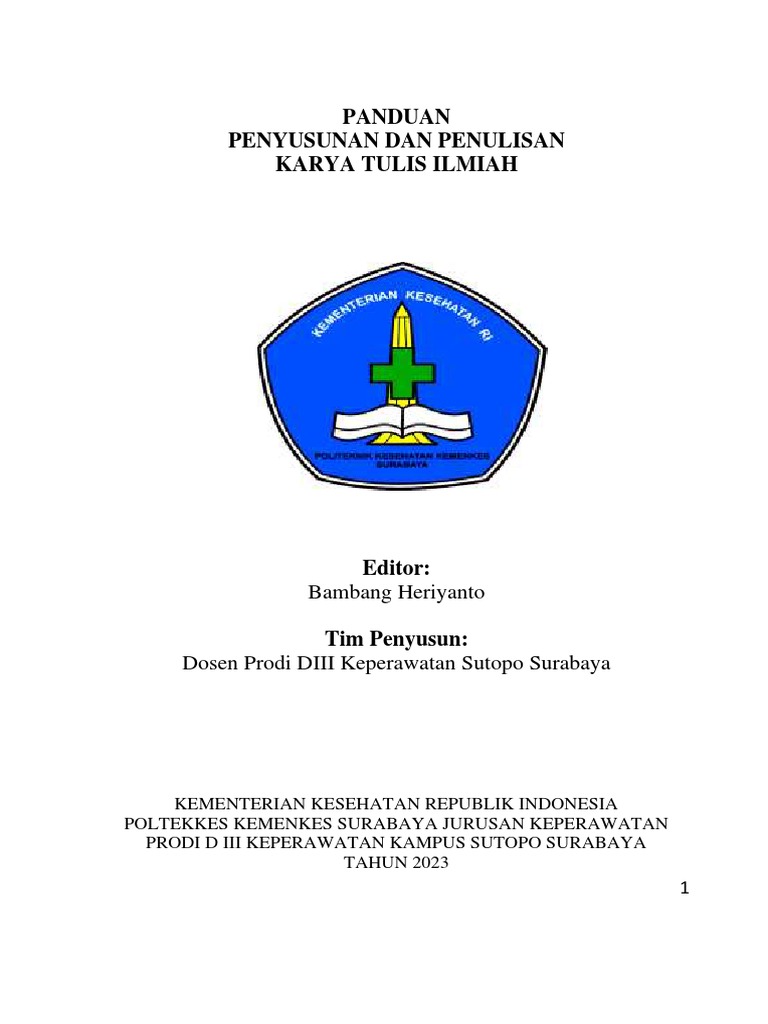 Panduan Kti Sutopo.2023 | PDF