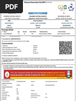 Irctc Invoice - 78987271 | PDF | Invoice | Receipt