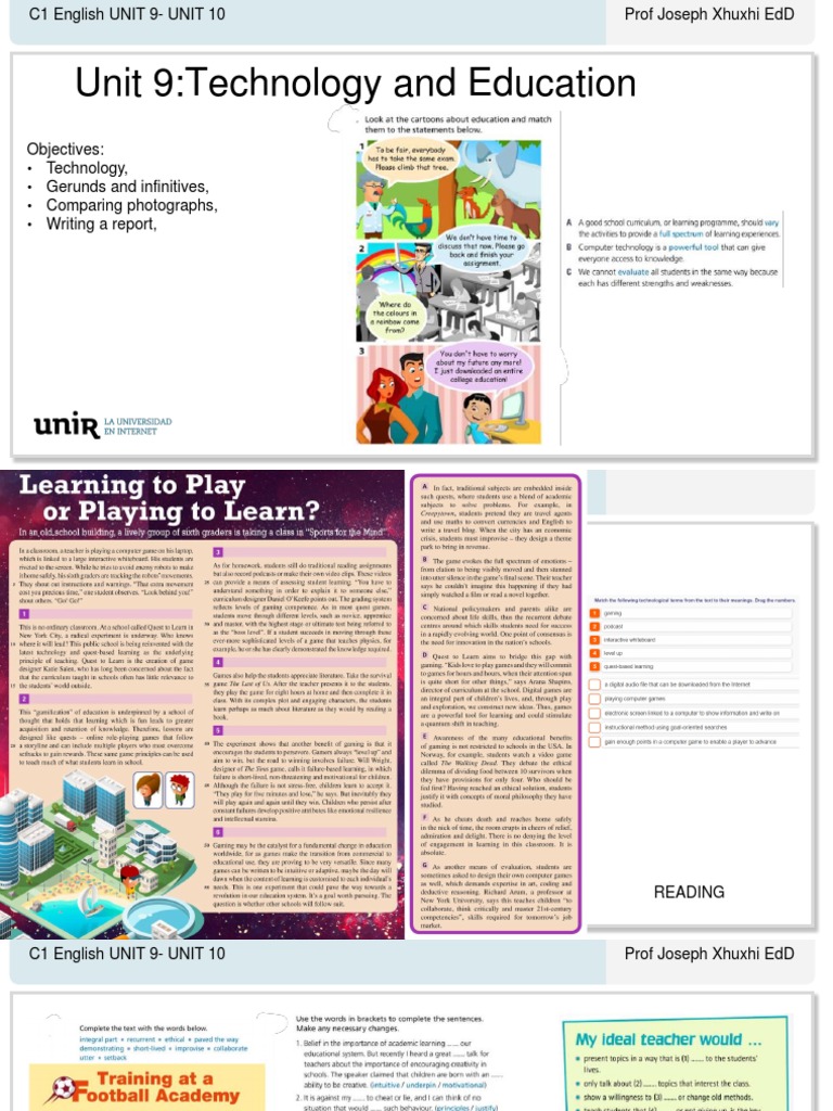 C1 English Units 9-10 | PDF | Cognition | Linguistic Morphology