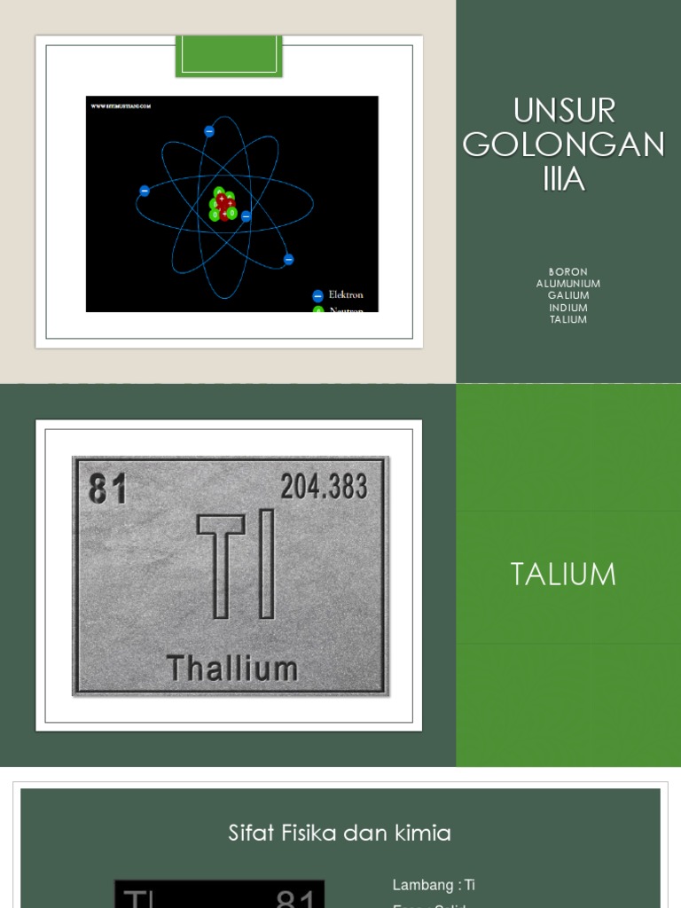 Kimia Anorganik Kelompok 3 Golongan 3a Pdf