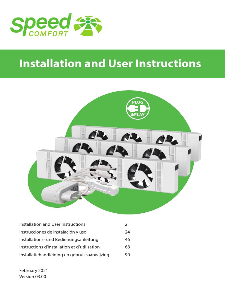 2021 Speedcomfort Manual Complete | PDF | Electrical Connector | Radiator