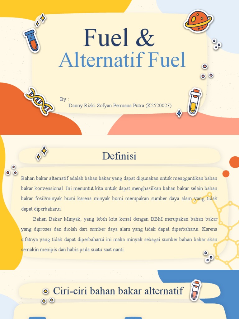 Fuel & Alternatif Fuel - Danny - K2520023 | PDF