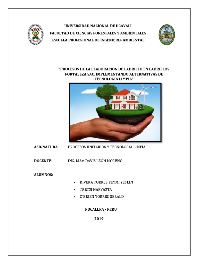 Trabajo Final Procesos - LF | PDF | Energía solar | Ladrillo