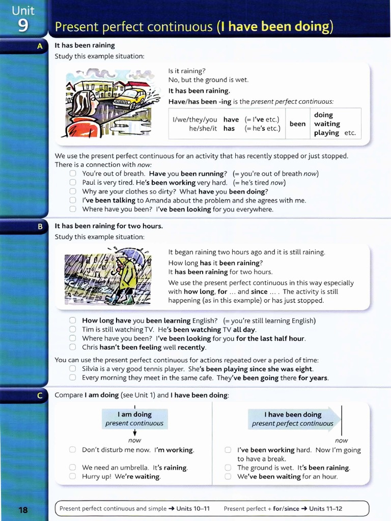 Present Perfect Continuous Tense: Understanding Duration and Recent ...