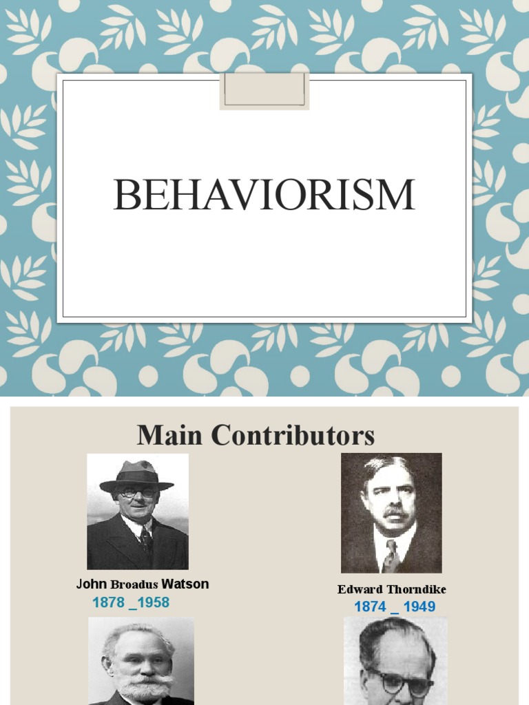 Behaviorism | PDF