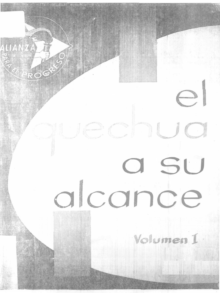 El Quechua y Su Alcance | PDF | Verbo | Traducciones