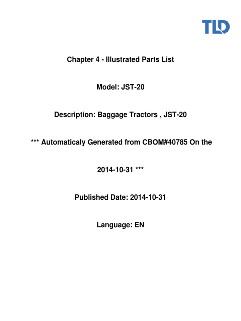 Trator TLD JTS 20 - 0612219749397 | PDF | Radiator | Axle
