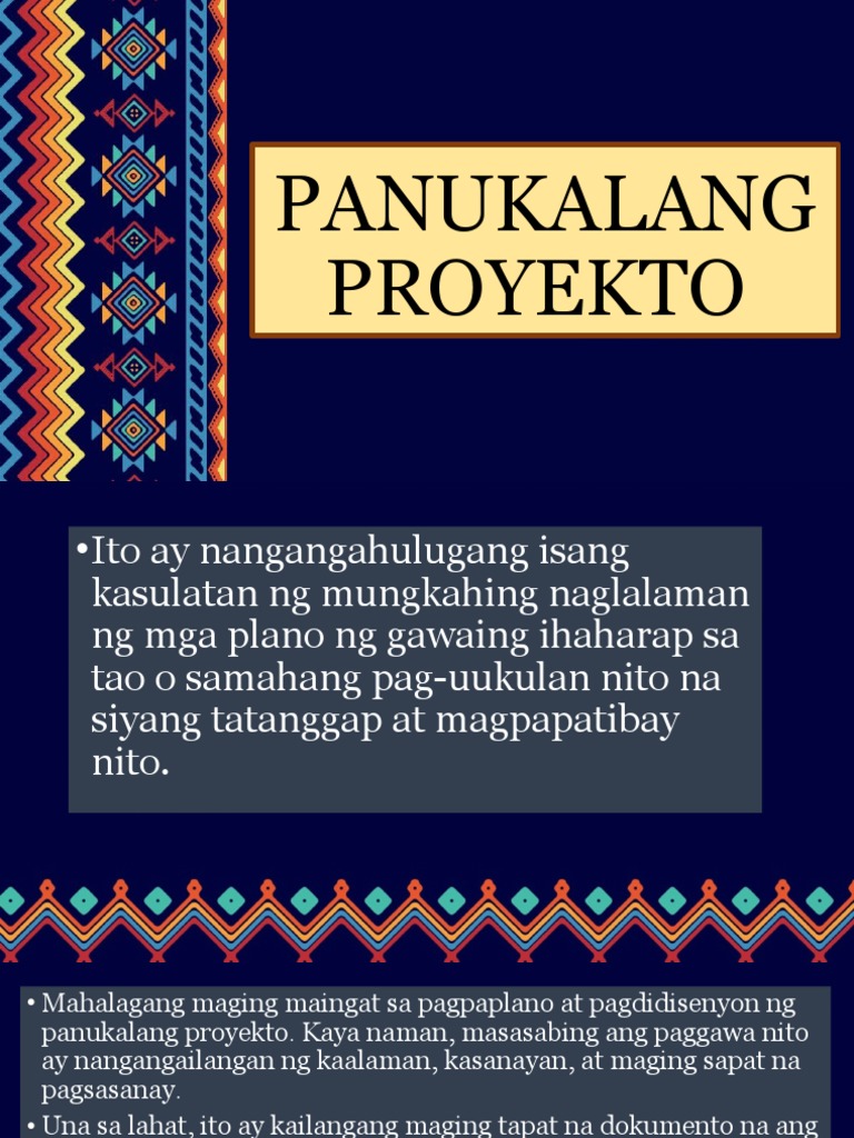 Module 2 Panukalang Proyekto | PDF