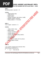 First Term Examination KG 2 2020-2021 | PDF