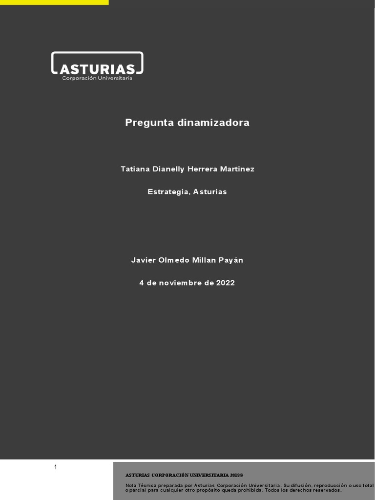 Foro 1 Respuesta Tatiana Herrera | PDF | Economias