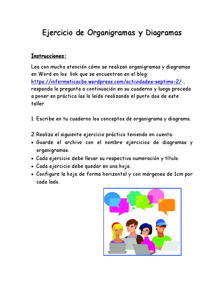 Ejercicio de Diagramas y Organigramas en Smartart 7 - 2 | PDF