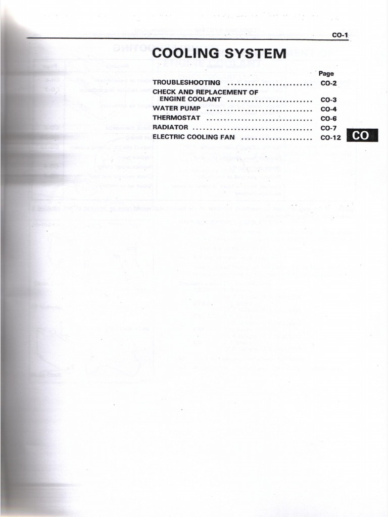 03 Toyota 1C-2C Diesel Cooling System | PDF