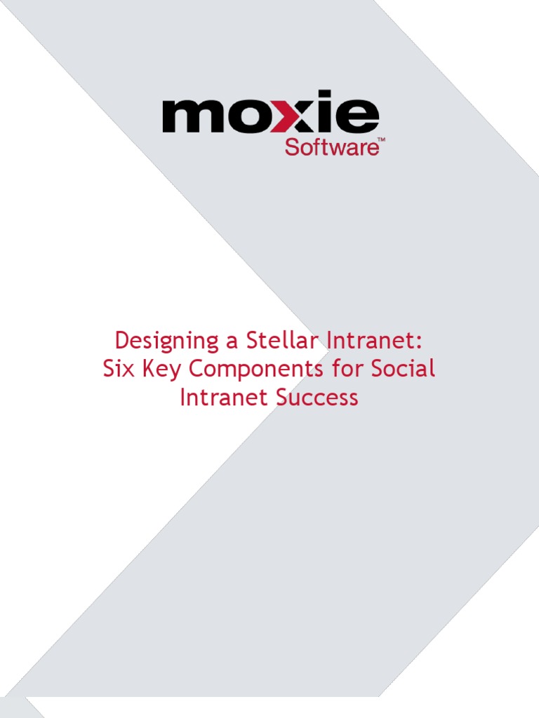 Key Components of a Social Intranet | PDF | Social Software | Social Media