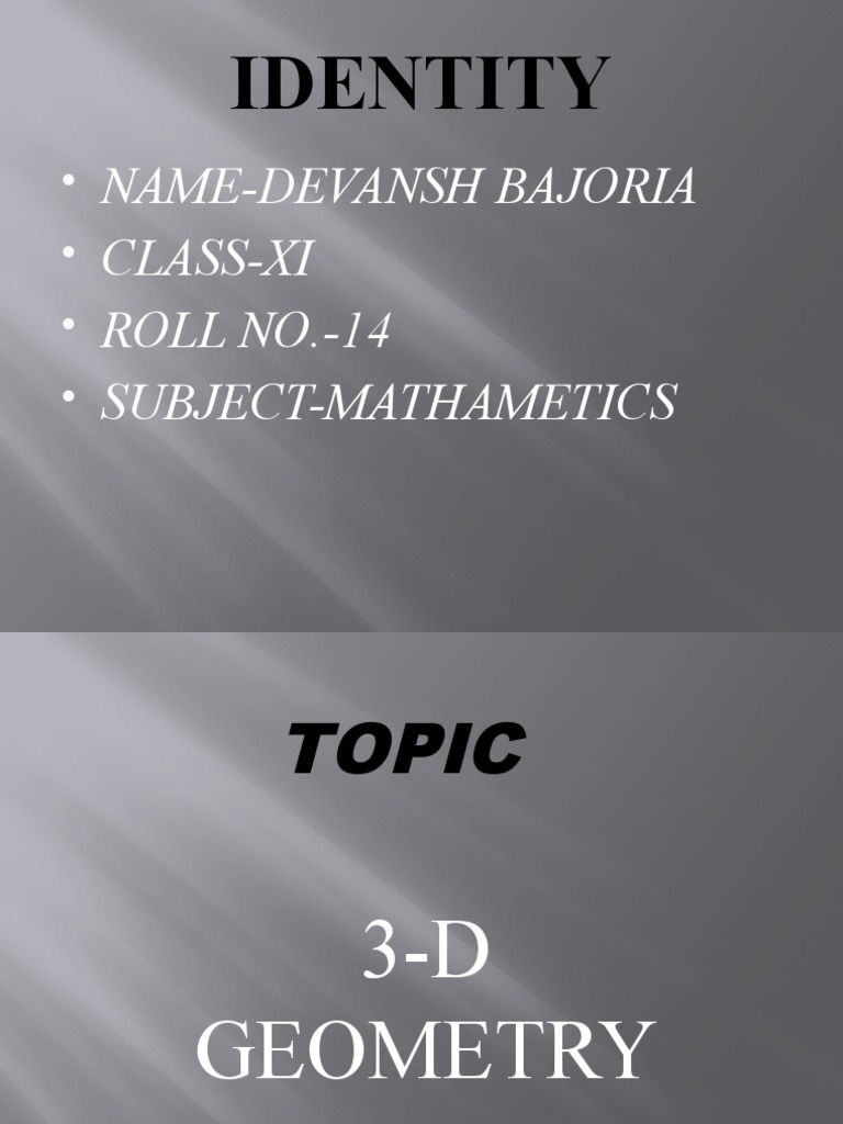 Maths Project | PDF | Cartesian Coordinate System | Coordinate System