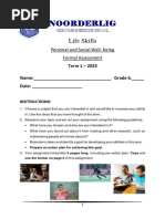 Assessment Prog Grade R Term 4 | PDF | Mathematics