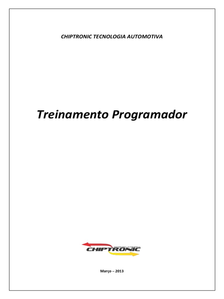 Treinamento - Programador - V0.2 | PDF