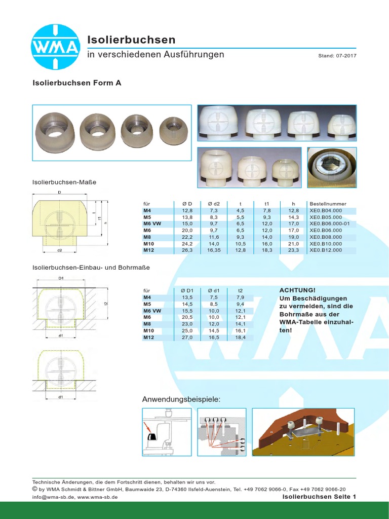WMA - Insulating Bush | PDF WMA - Insulating Bush | PDF