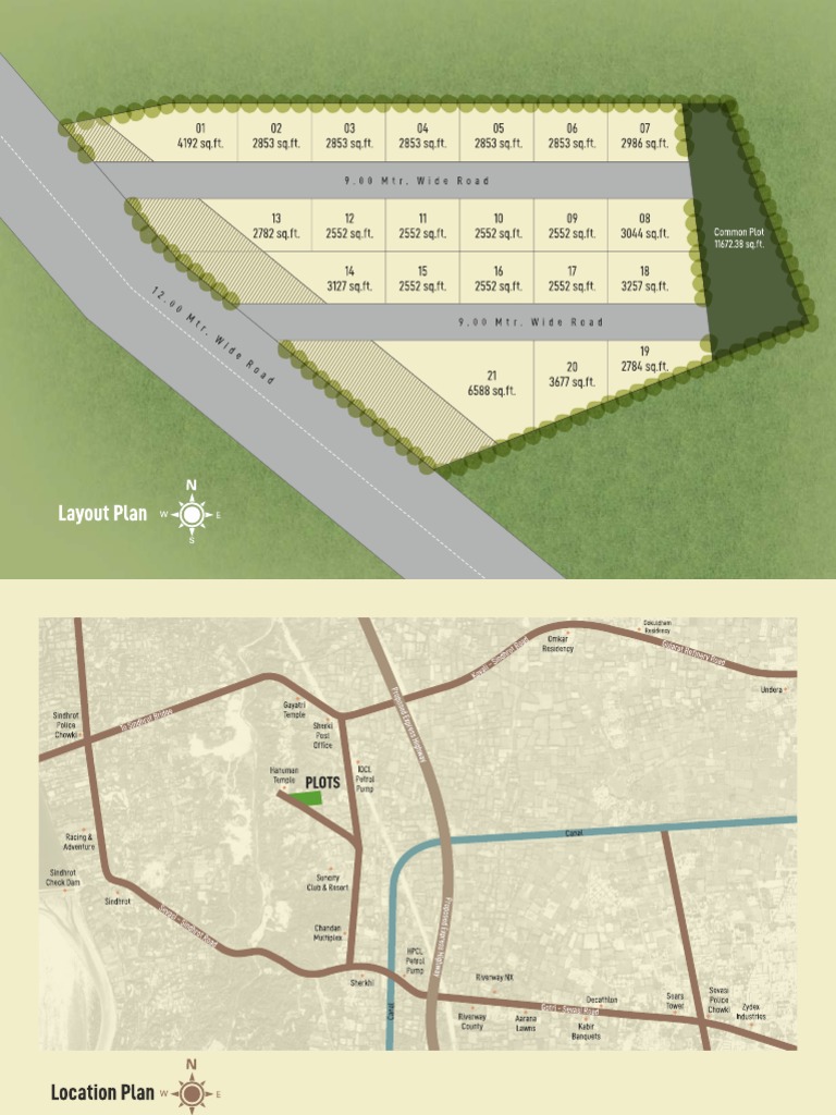 SherkhI Greens Residential Plotting | PDF