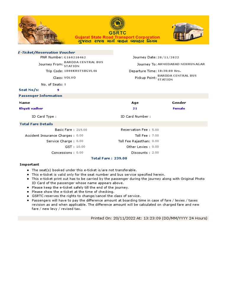 GSRTC.-1 | PDF