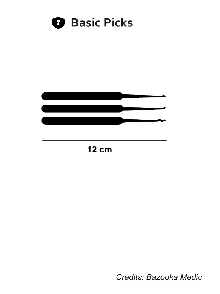 Lockpick Templates | PDF