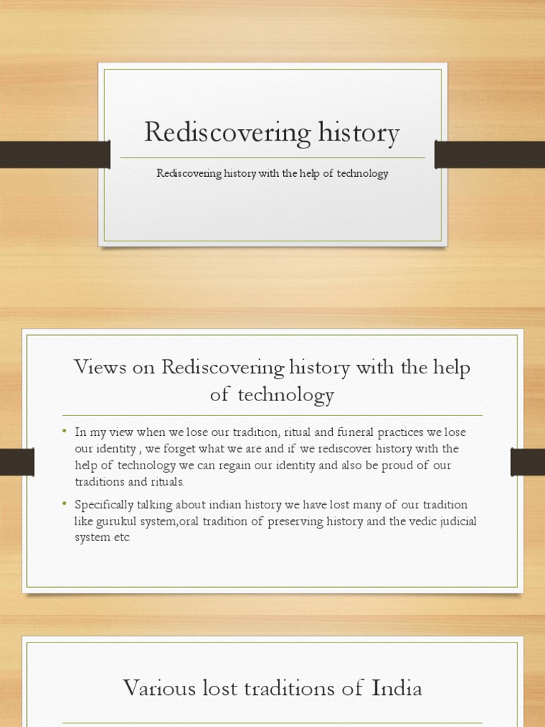 Rediscovering Lost Indian Traditions | PDF | Ct Scan | Vedas