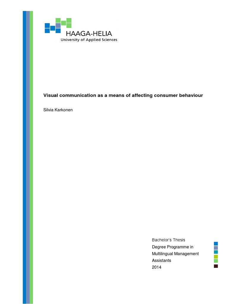 SilviaKarkonen Thesis | PDF | Brand | Consumer Behaviour