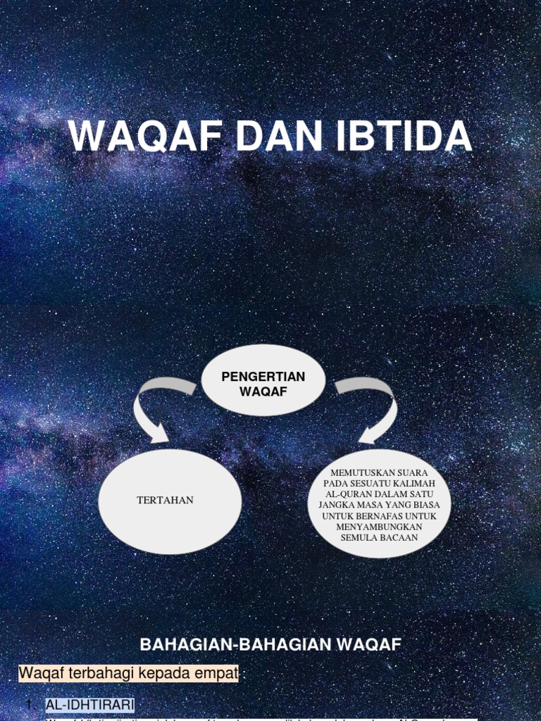 TAJWID II P15 Waqaf Dan Ibtida | PDF