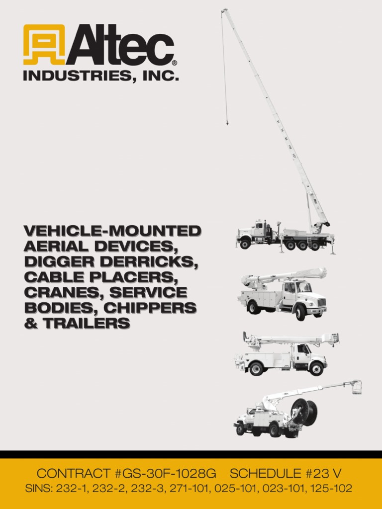 Altec Manual | Download Free PDF | Truck | Trailer (Vehicle)