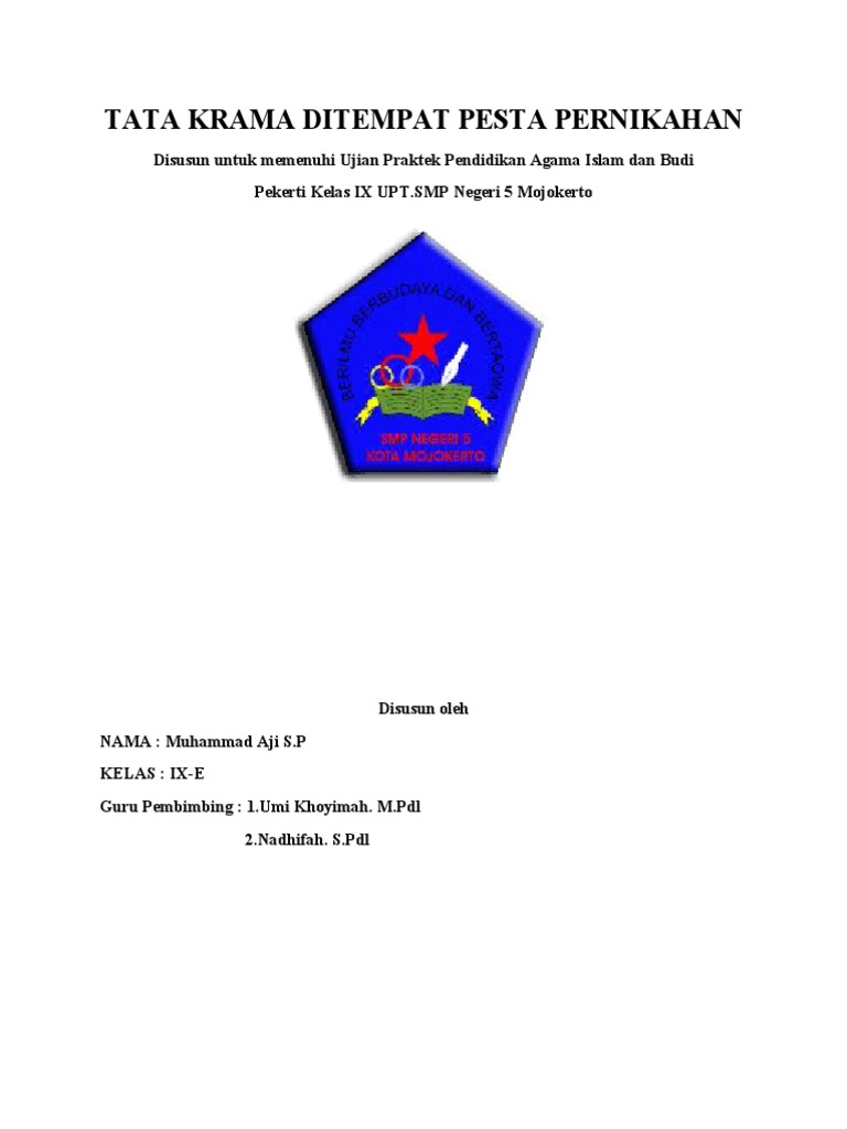 Adab dan Hukum Walimah Pernikahan | PDF