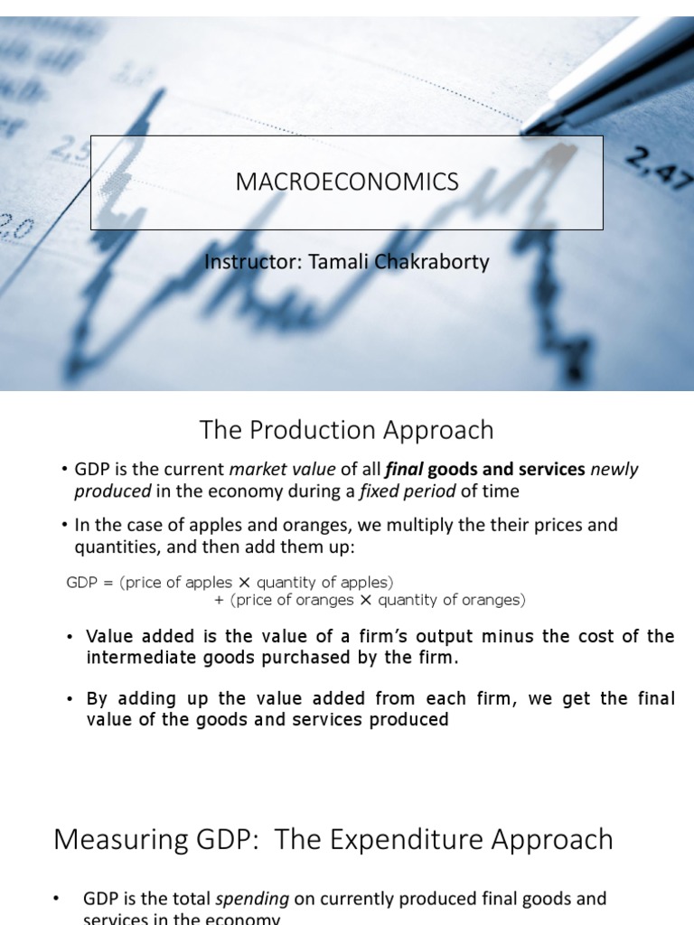 Lecture 3 And 4 Macroeconomics Pdf Cost Of Living Gross