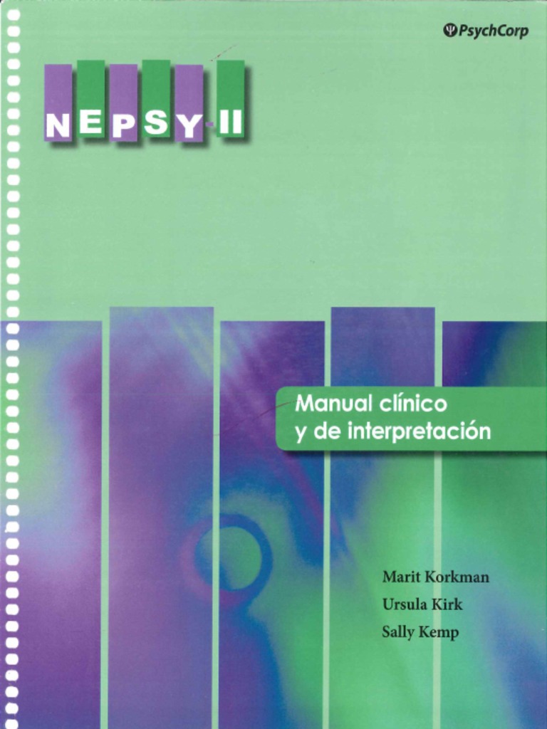 Manual Nepsy II | PDF