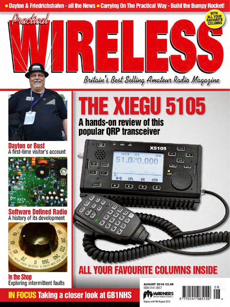 Practical Wireless - August 2018 | PDF | Amateur Radio | Amplifier