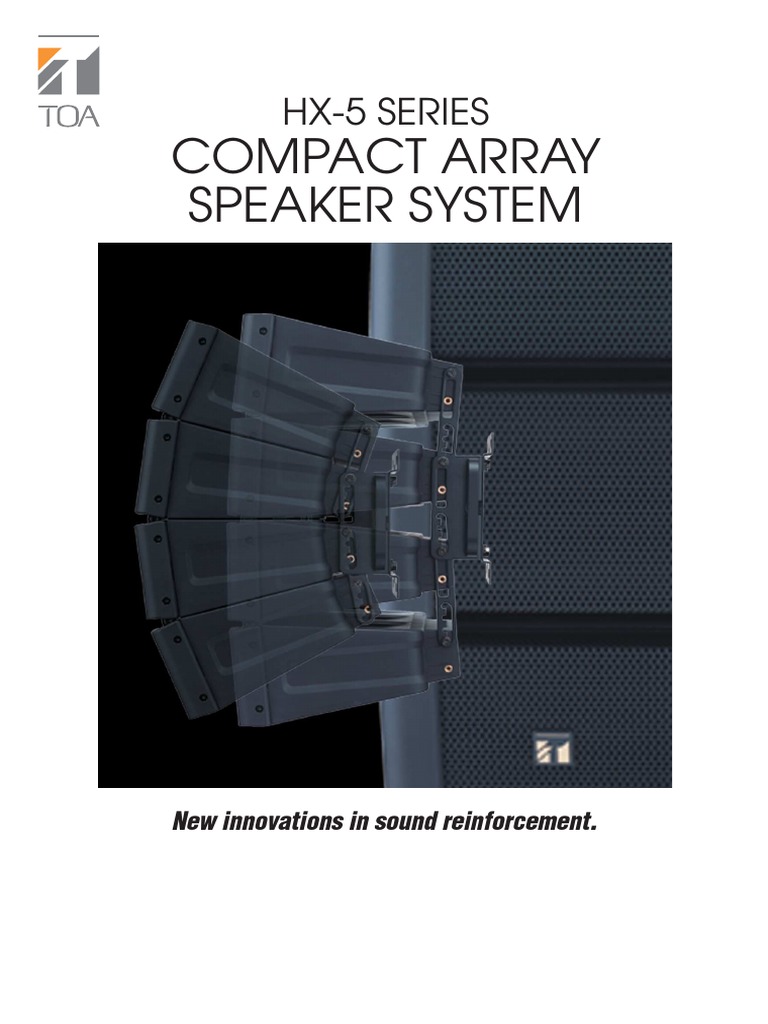 HX-5 Series | PDF | Loudspeaker | Sound Production Technology