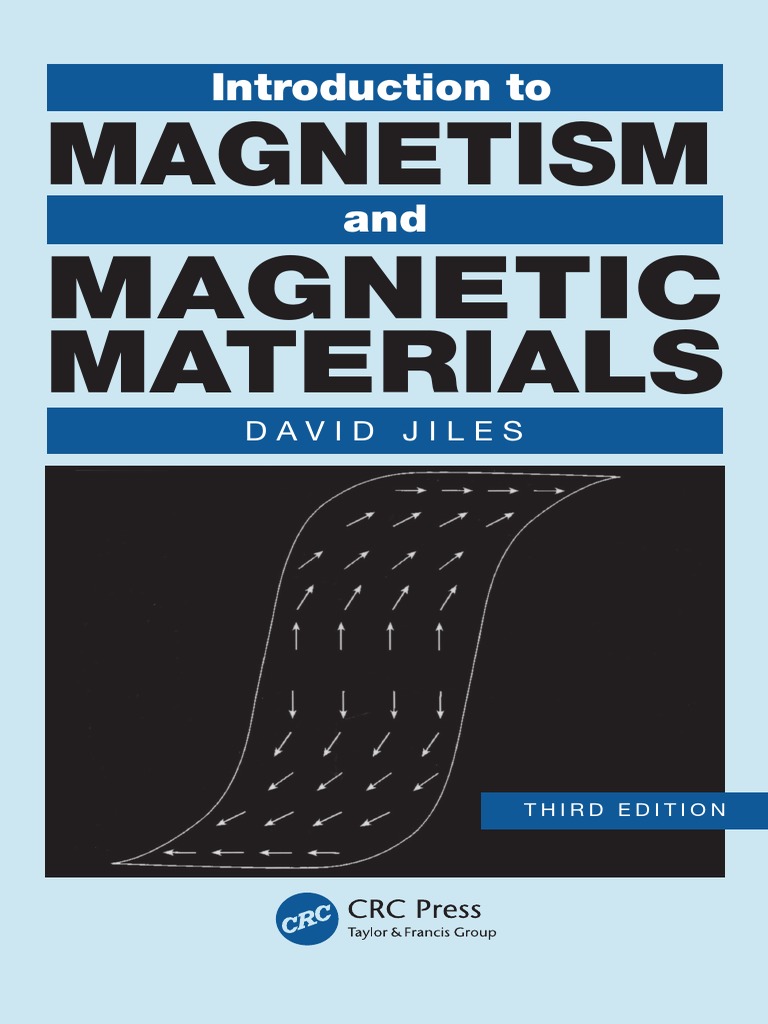 David Jiles (Author) - Introduction To Magnetism and Magnetic Materials ...