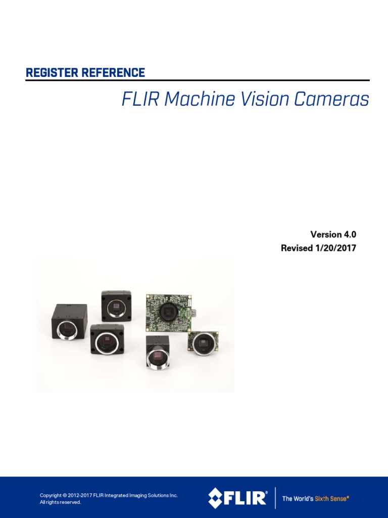 FLIR Machine Vision Camera Register Reference | PDF | Exposure ...