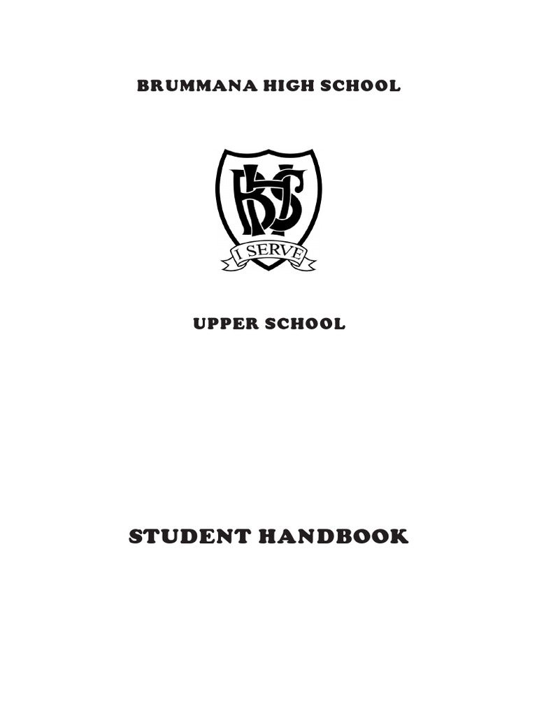 Upper School Handbook | PDF | Schools