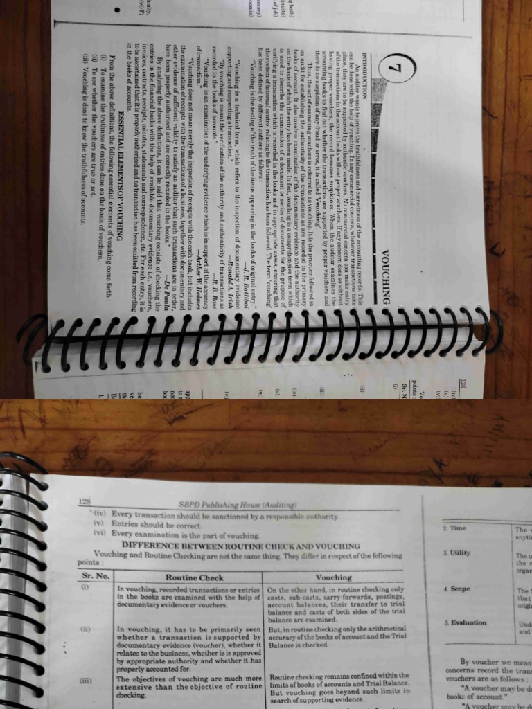 Chapter 7-11 Auditing | PDF