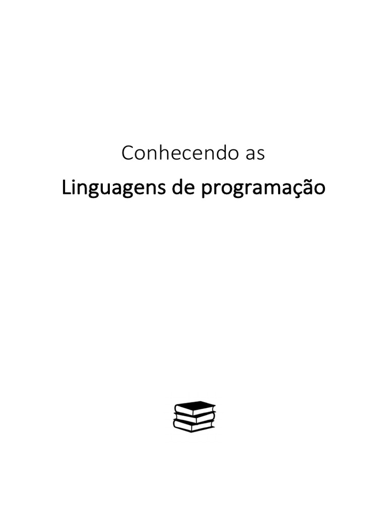E-Book - Linguagens de Programação | PDF | Linguagem de programação ...
