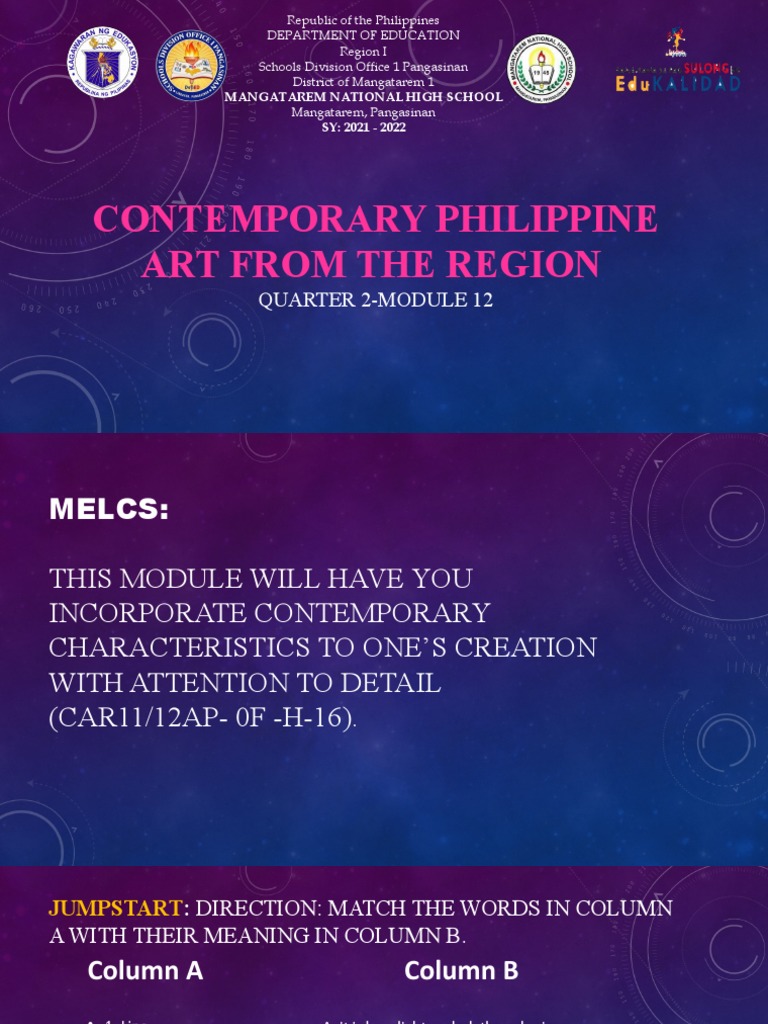 CPAR Module 12 | PDF | Art