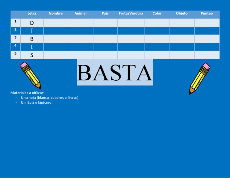 Basta | PDF