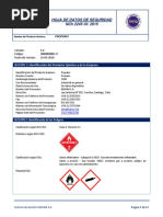 Dte 24 Hoja de Seguridad | PDF | Agua | Líquidos