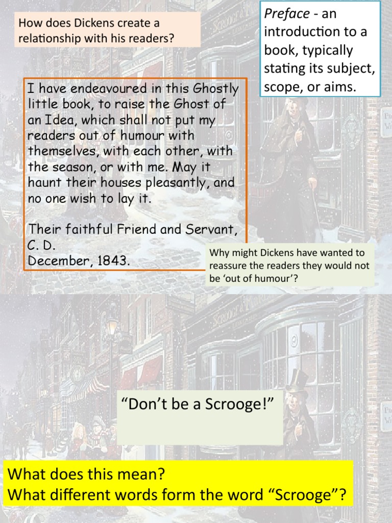 Scrooge: A Character Analysis | PDF | Ebenezer Scrooge
