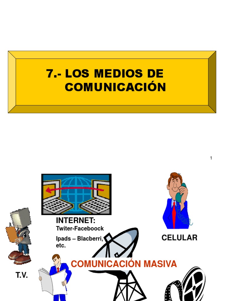 Medios de Comunicación | PDF | Marketing | Internet