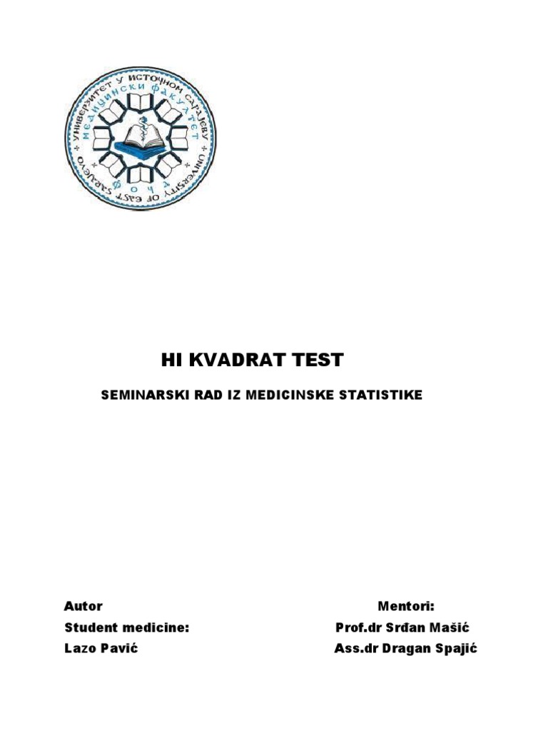 Hi Kvadrat Test | PDF