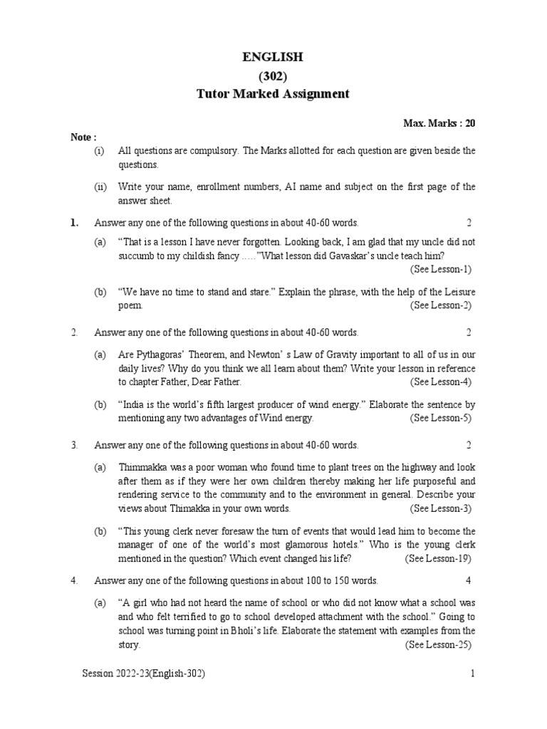 English TMA | PDF | Cognition | Cognitive Science